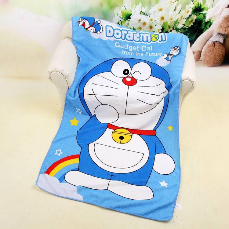 DORAEMON Tuala Cartoon Bath Towel (70 X 140 cm) (T) | Shopee Malaysia