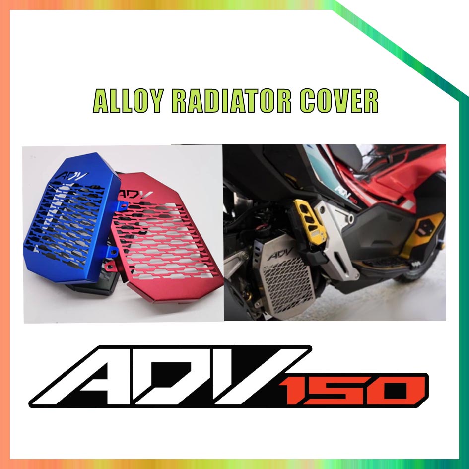 HONDA ADV 150 RADIATOR COVER ALLOY COOLANT NET ALLOY | Shopee Malaysia