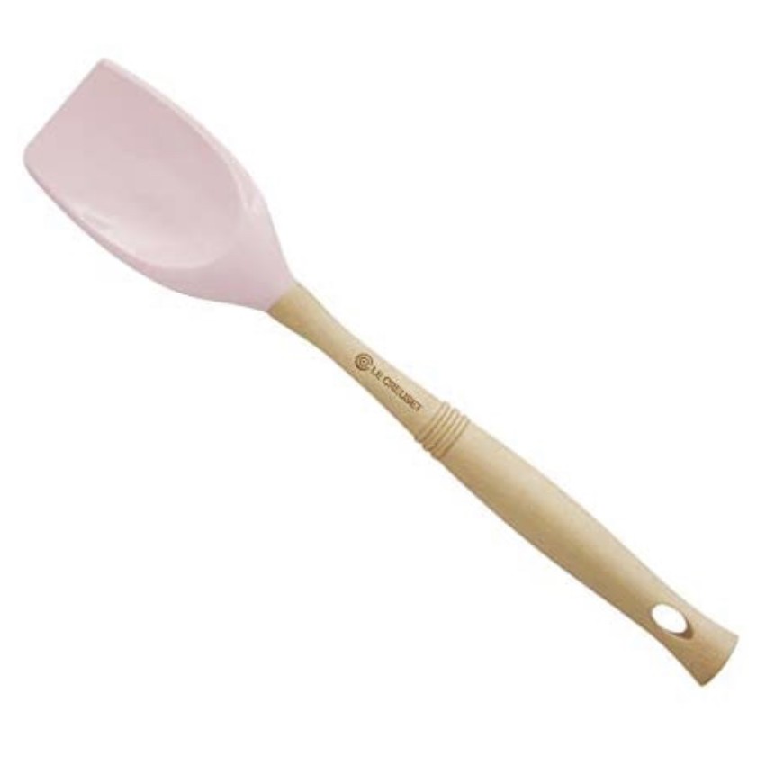 Le Creuset Large Silicone Spatula - Shell Pink | Shopee Malaysia