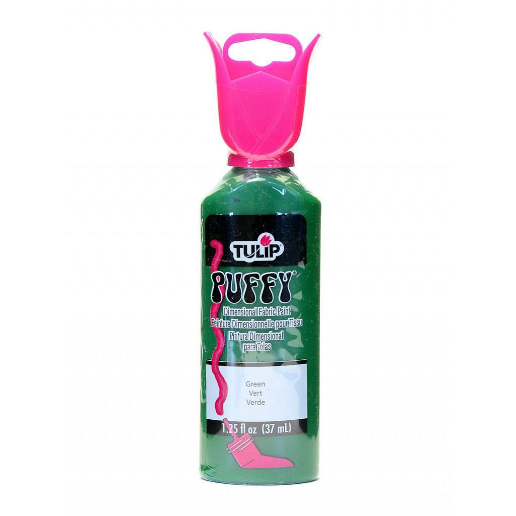 Puffy/ Green 3D with Tulip® Dimensional Fabric Paint | Shopee Malaysia