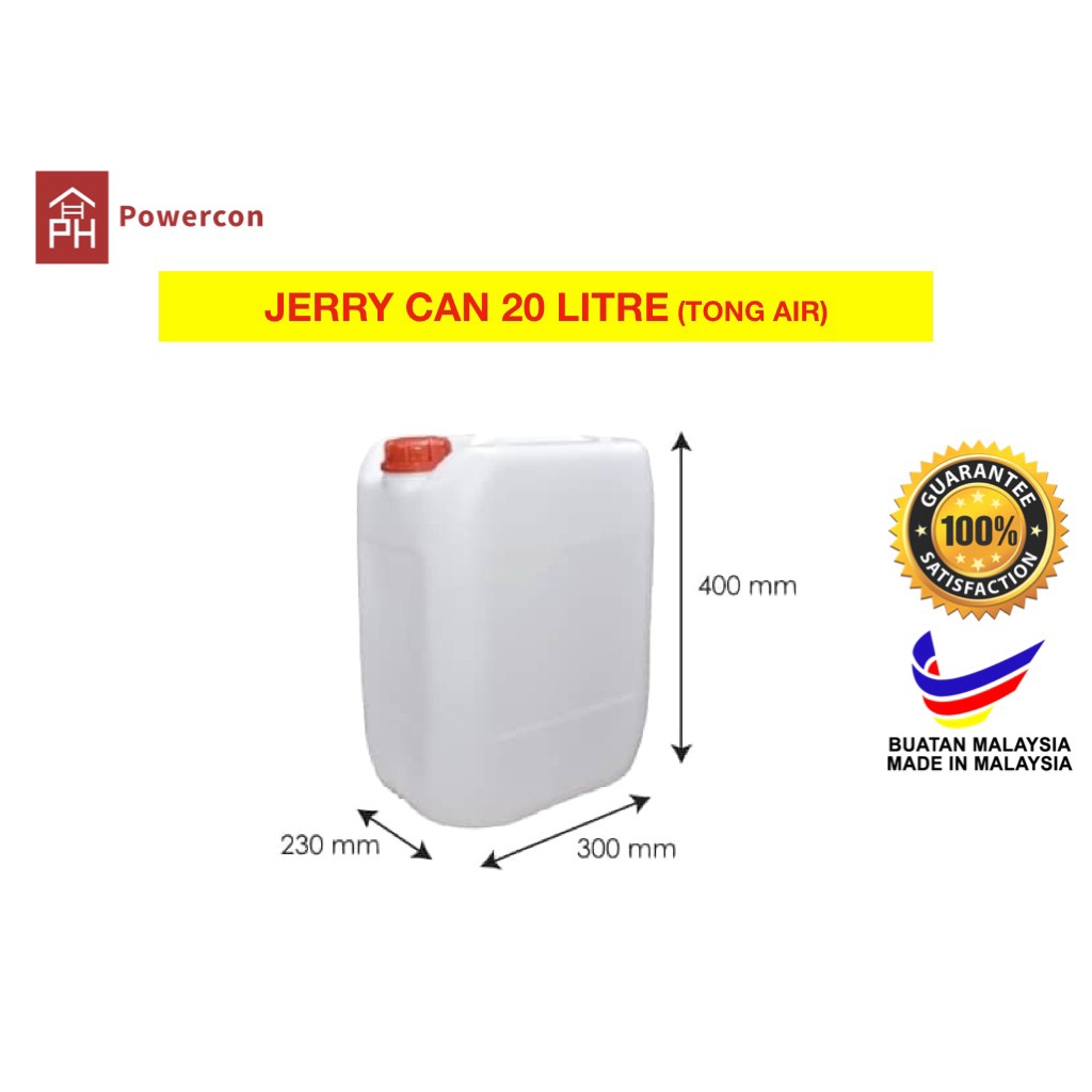 FAST DELIVERY Tong Air Jerry Can HDPE Water Container Can / Tong Drum / Tong Air / Botol Air ...