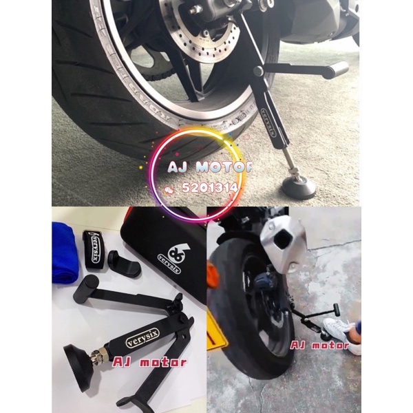 PADDOCK SINGLE SIDE STAND MOTORCYCLE MOTOR MOTO TONGKAT KAKI TEPI ...