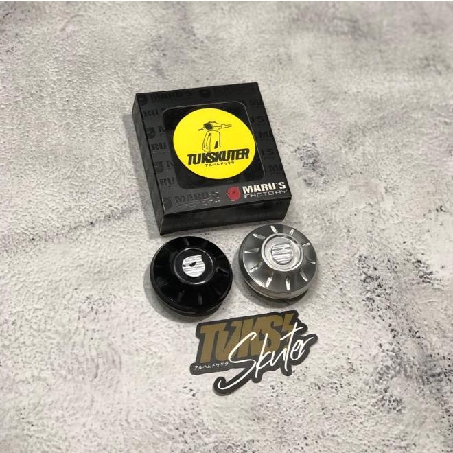 Dop Black Marus Wheels / Black For Vespa Sprint Primavera S Lx Gts ...