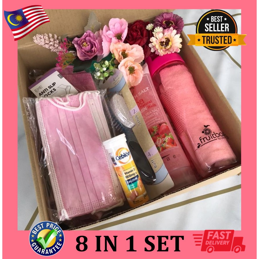 [RECOMMENDED] Get Well Soon Surprise Gift Box 8 in 1 Set | Shopee Malaysia