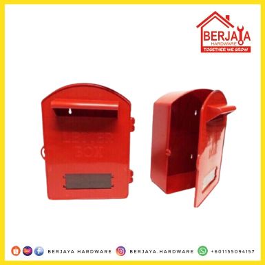 🔥READY STOCK | ORIGINAL🔥 PVC LETTER BOX (RED COLOUR) | Shopee Malaysia