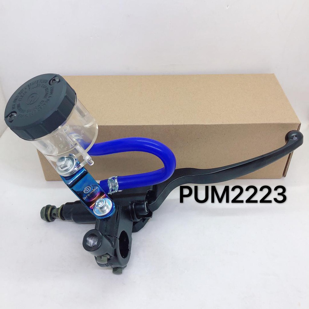 Racing Master Pump with Brembo Oil Tank and Titanium Bracket ( Ready ...