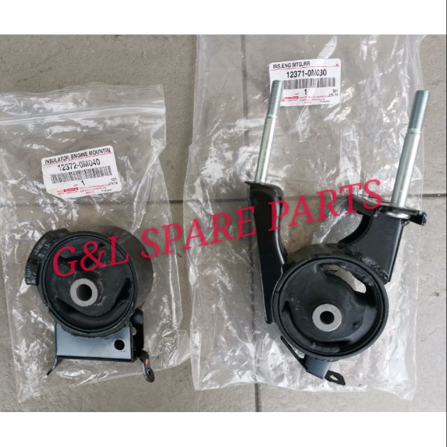 ENGINE MOUNTING (SET)(3PCS)ORIGINAL TOYOTA VIOS NCP42 (12371-0M030 ...