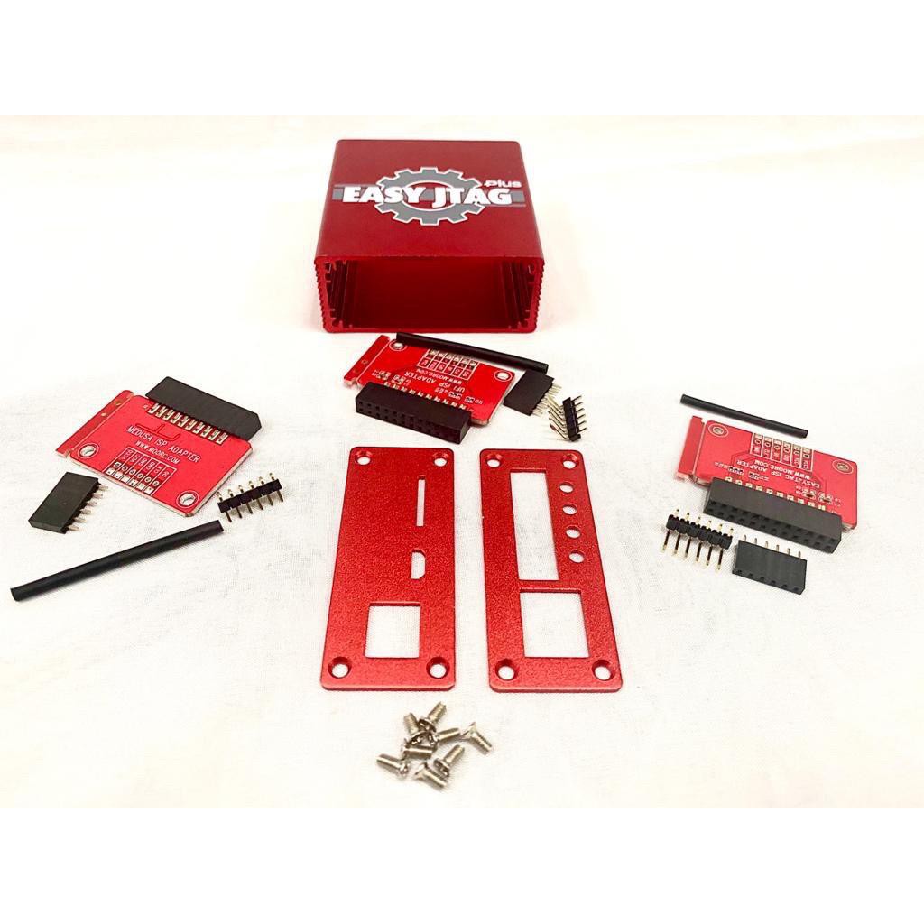 Easy Jtag Plus Red Edition Casing Box ONLY ( RED SHELL ) WITH 3 ISP ...