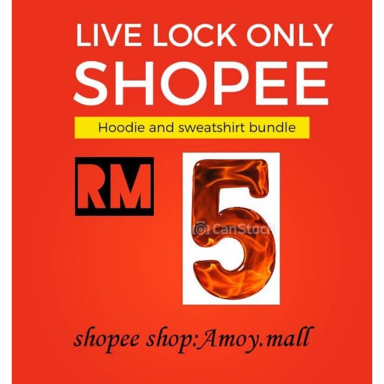LIVE LOCK ONLY RM5 !! | Shopee Malaysia