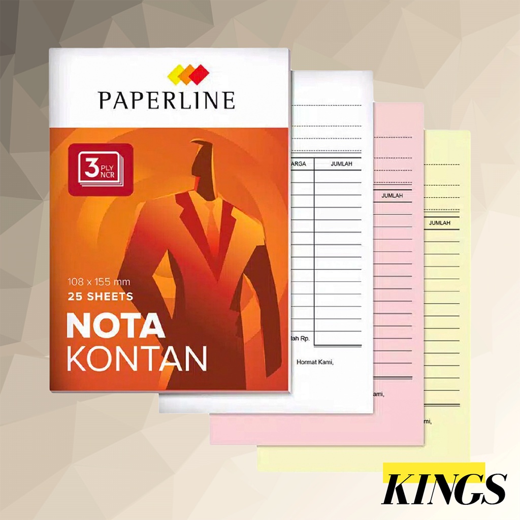Paperline Small Cash Notes 3 Ply NCR / Copies PPL NK K3 NCR TK | Shopee ...