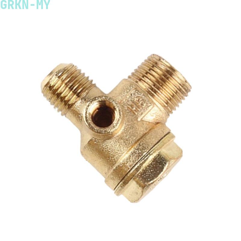 3 Port Check Valve Zinc Alloy Male Thread Connector Tool For Air ...
