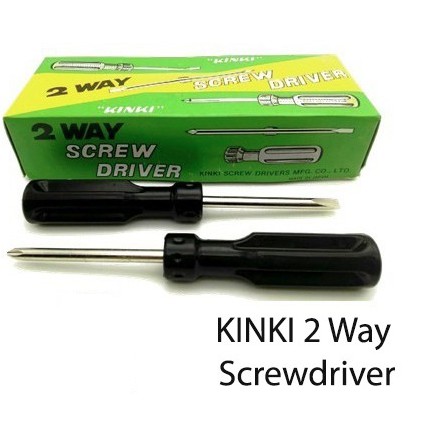 [READY STOCK] 1 PCS ORIGINAL KINKI 2 Way Screwdriver Kinki 2 Way ...