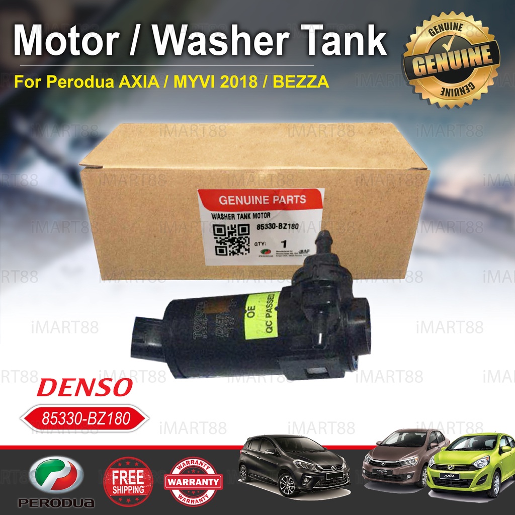 TOYOTA AVANZA '18 PERODUA AXIA MYVI '18 BEZZA WASHER TANK MOTOR WIPER ...