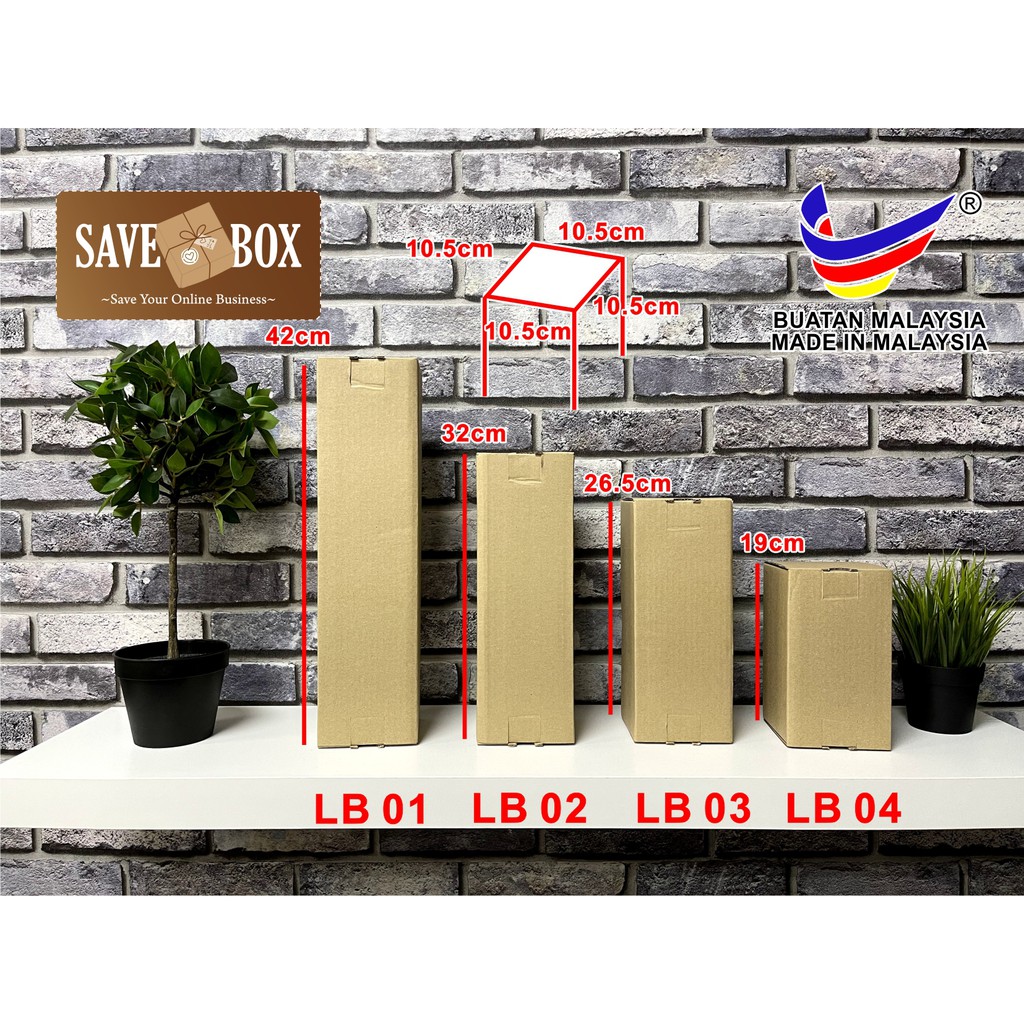 Long Packaging Box Carton Box Packing Box Paper Boxes Kotak Material ...