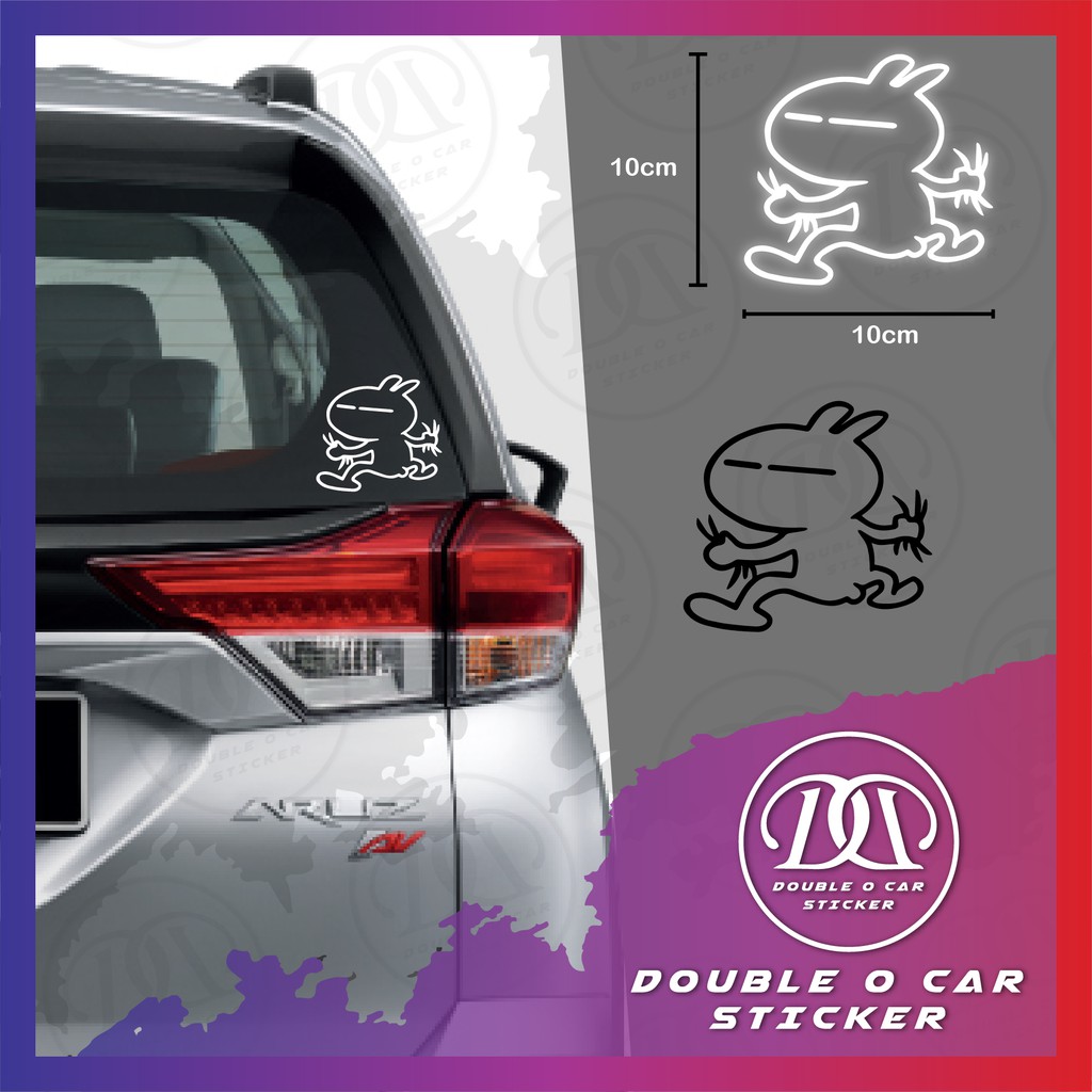 [READY STOCK] TUZKI LOGO CAR STICKER KL00021 | Shopee Malaysia
