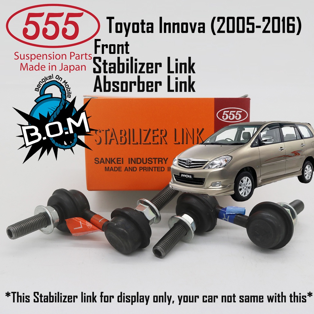 [555 Made in Japan] Stabilizer Link Set, Absorber Link Set, Toyota ...