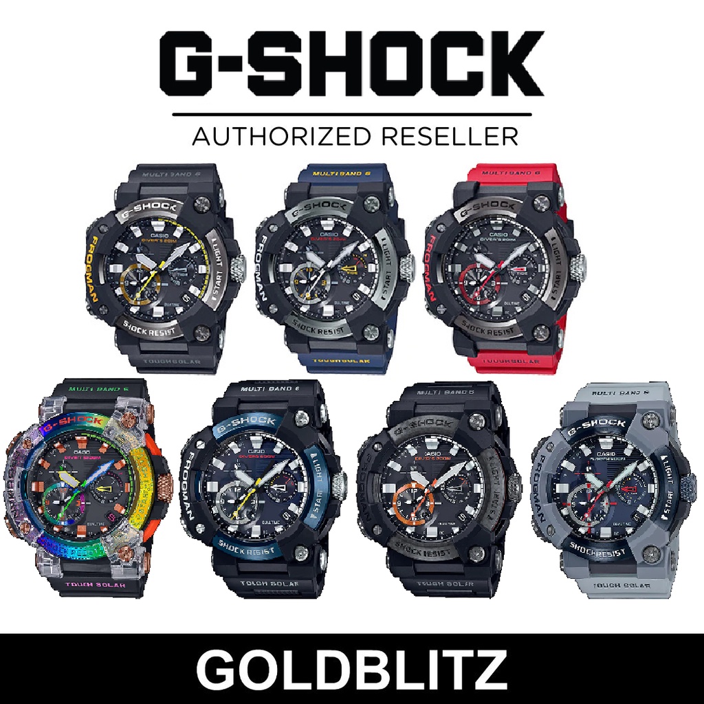 Casio G-Shock MASTER OF G - SEA FROGMAN GWF-A1000-1A GWF-A1000-1A2 GWF ...