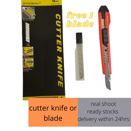 CUTTER knife HEAVY DUTY ULTRA SHARP ENDURA BLADES( free one blade)切割刀 ...