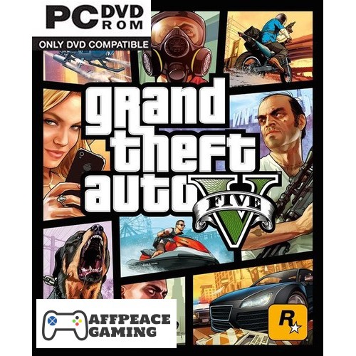 (PC GAME) GTA V Grand Theft Auto V - DVD | Shopee Malaysia