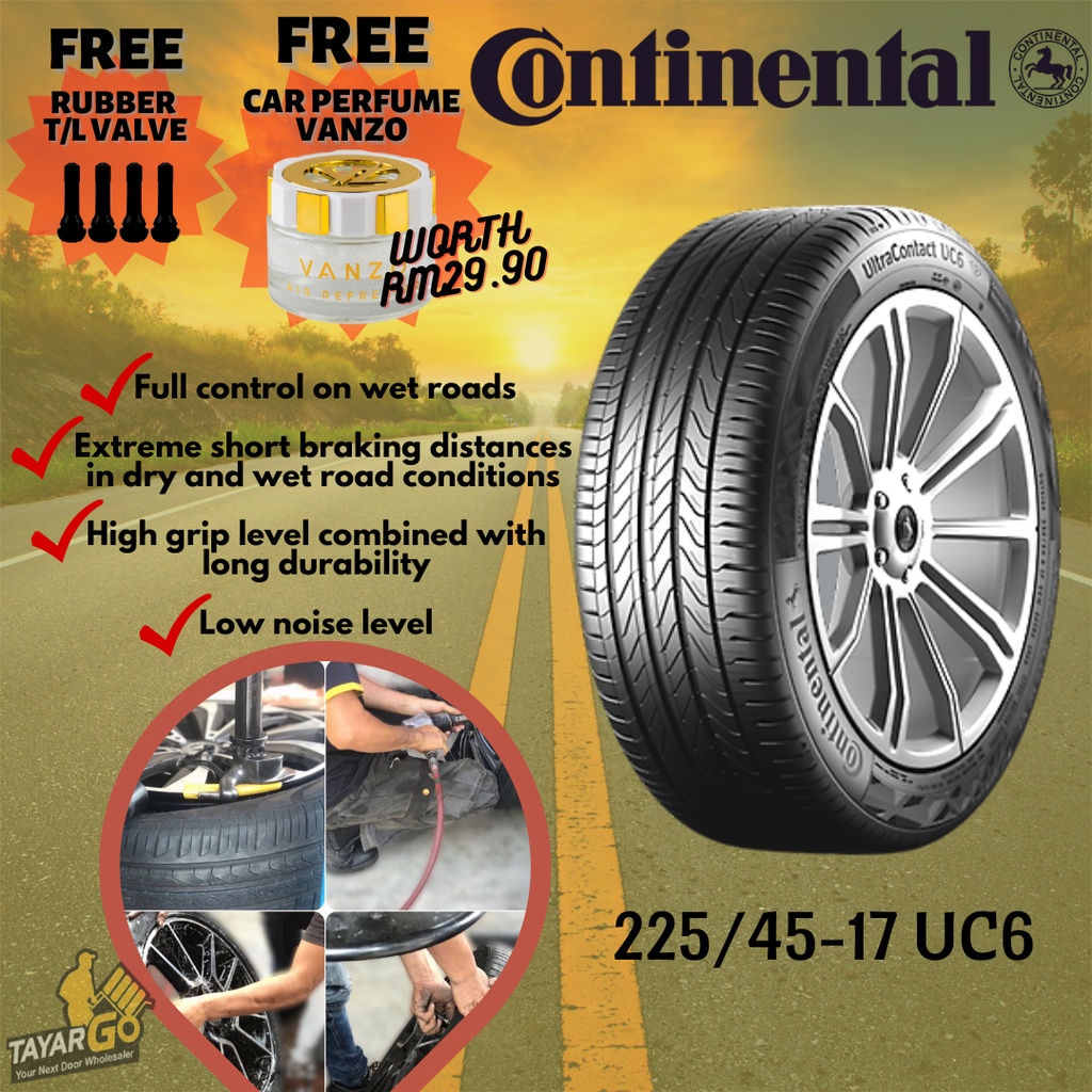 TAYARGO 225 45 17 Viking Tyre Uc7 Continental Tyre Goodyear Tayar China ...