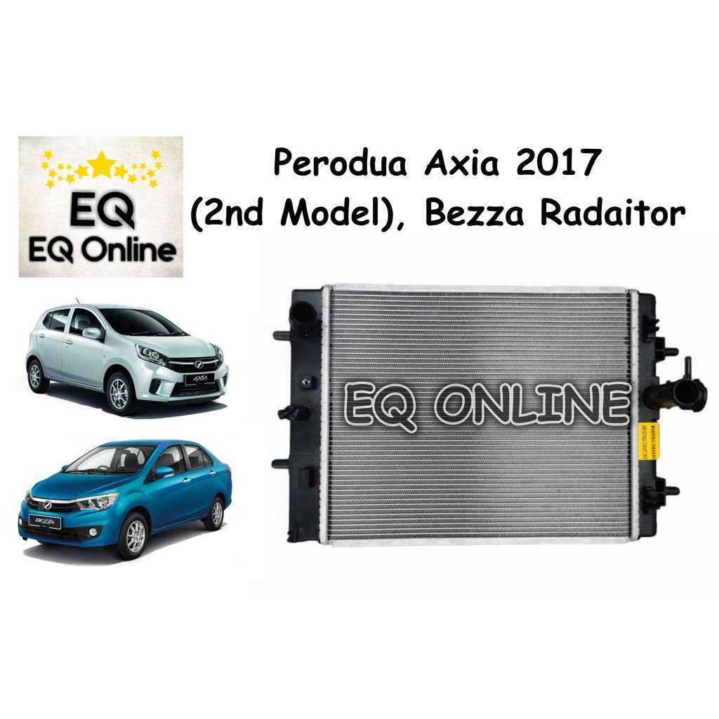 Perodua Bezza 2016 & Axia (2nd Model) 2017 Radiator Tanki Air Manual ...