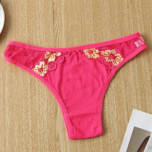 Fardly Sexy Panties Thong Breathable Cotton G String Panties Lace