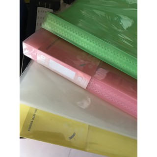 (40/60 Pockets) A4 Clear Book Holder File Folder Holder Display Book ...