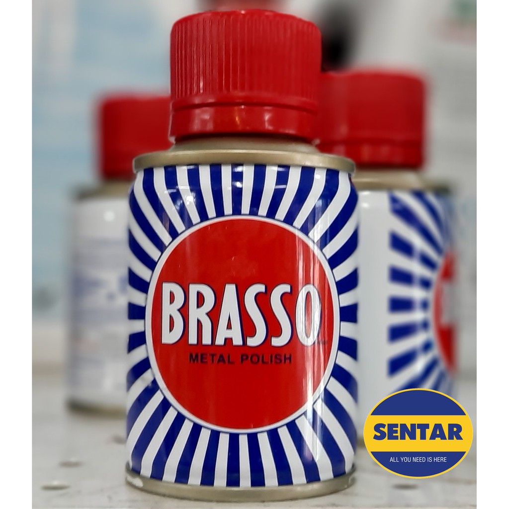Brasso Liquid Metal Brass Copper Chrome Polish (100 ml) | Shopee Malaysia