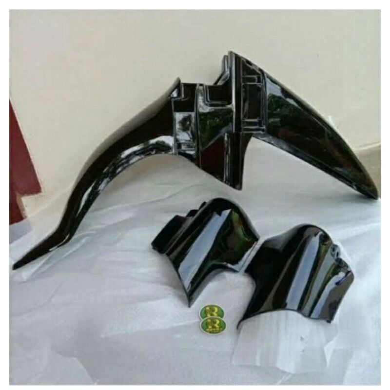 Jupiter Z New Burhan Front Sleender Fender plus shock Cover | Shopee ...
