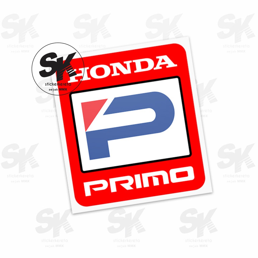 Honda Primo Sticker Vinyl | Shopee Malaysia
