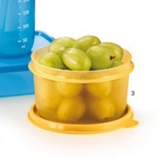 Tupperware round keeper 380ml (Tupperware Mini Small Container Food ...
