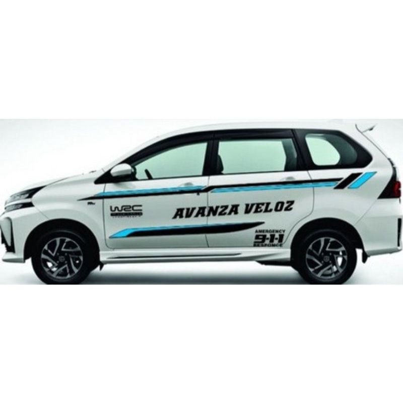 0018 car cutting sticker TOYOTA AVANZA VELOS other types of cars can be ...
