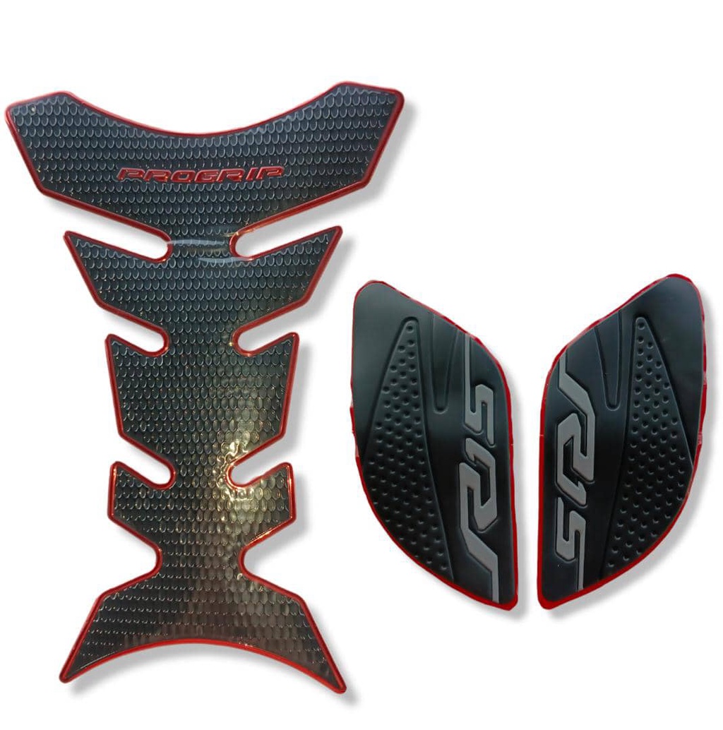 Yamaha R15 V3 Tank Pad Knee Grip Anti Slip Fuel Tank Protector / Tank ...