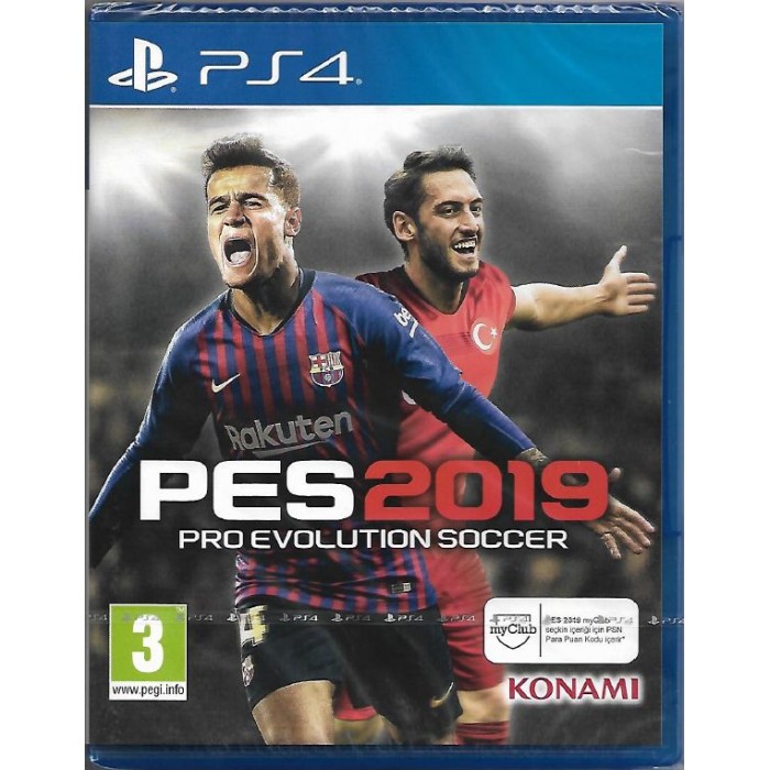 PS4 Pes 2019 Pro Evolution Soccer R2 (New) | Shopee Malaysia