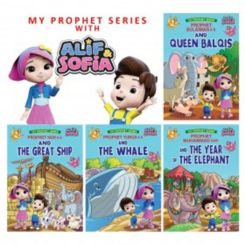 MY PROPHET SERIES ALIF & SOFIA - (4 books in 1 Set) | Shopee Malaysia