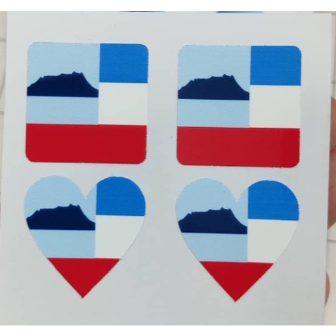 Sticker Pipi Bendera Malaysia Merdeka Face Flag Tattoo Waterproof FAST ...
