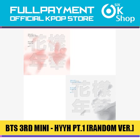 Official K-Pop BTS 3rd Mini Album - HYYH Part 1 Random Version | Shopee ...