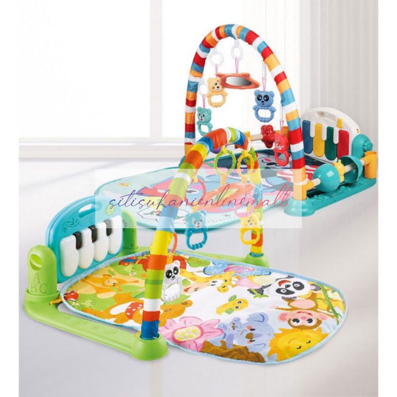 Piano Baby Mat Baby Kick Play Playmat Playgym Piano Newborn Toy Music ...
