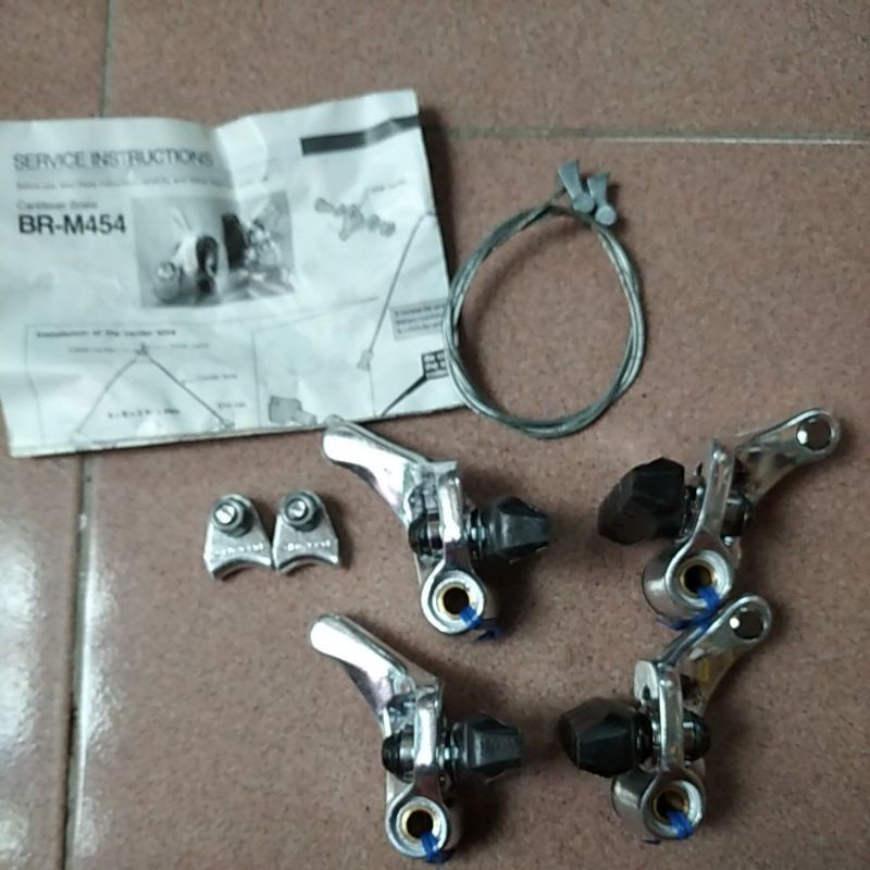 brake cantilever Shimano Japan BR M454 original nos | Shopee Malaysia