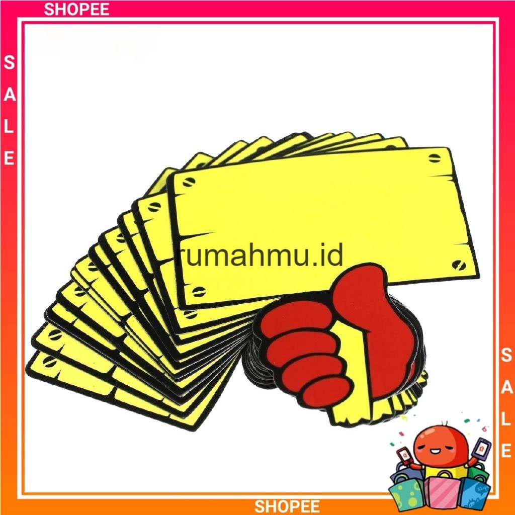 Board Pop Price Tags Medium F-011 (12pcs) | Shopee Malaysia