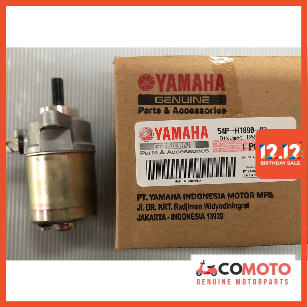 Yamaha NMAX / EgoS(FI) Starting Motor/Starter Motor 100% Original ...