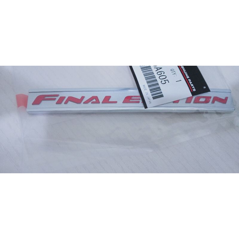 Mitsubishi Evolution X final edition emblem | Shopee Malaysia