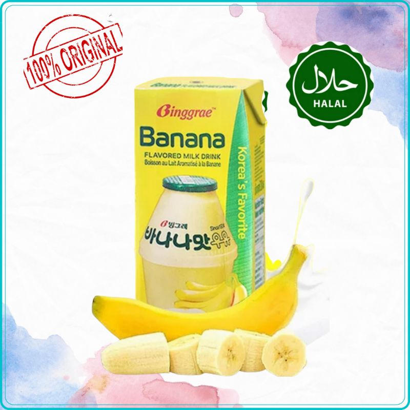 Susu Pisang KOREA Halal 3 pcs/1 pek | Shopee Malaysia
