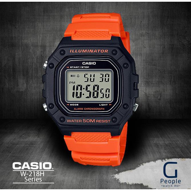 CASIO W-218H-4B2V / W-218H-4B2 / W-218H DIGITAL SPORTS WATCH 100% ...