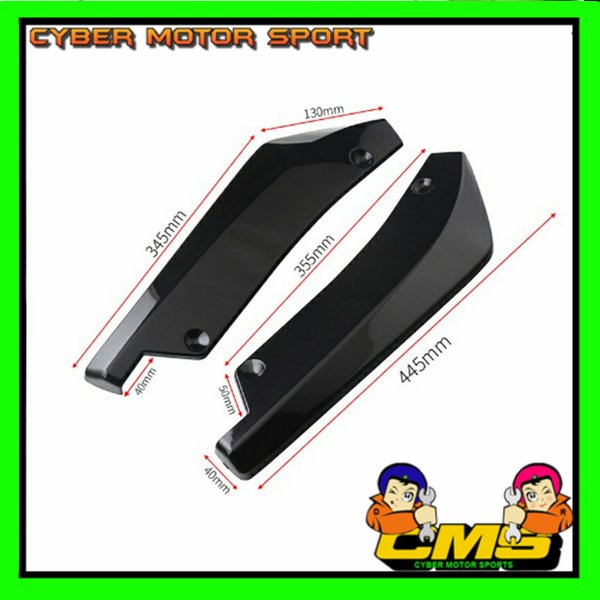 Rear bumper extension add on universal. additional bumper bodykit ...