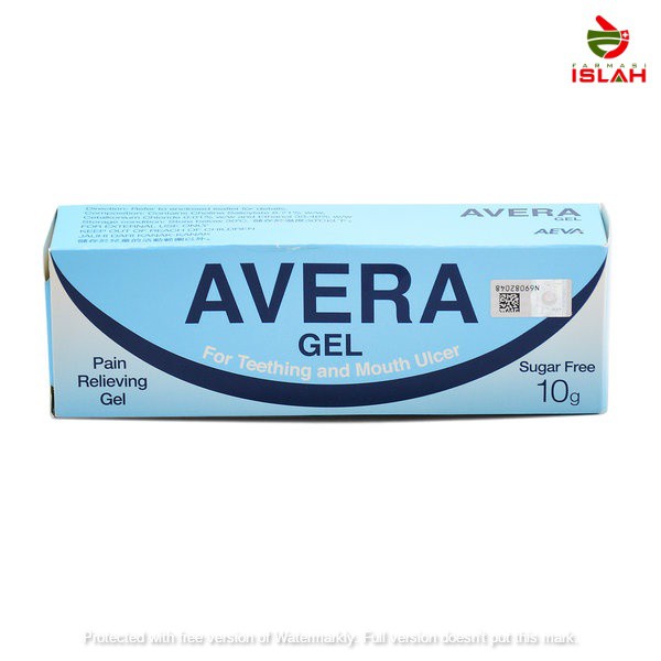 AVERA GEL FOR TEETHING AND MOUTH ULCERS 10G | Shopee Malaysia