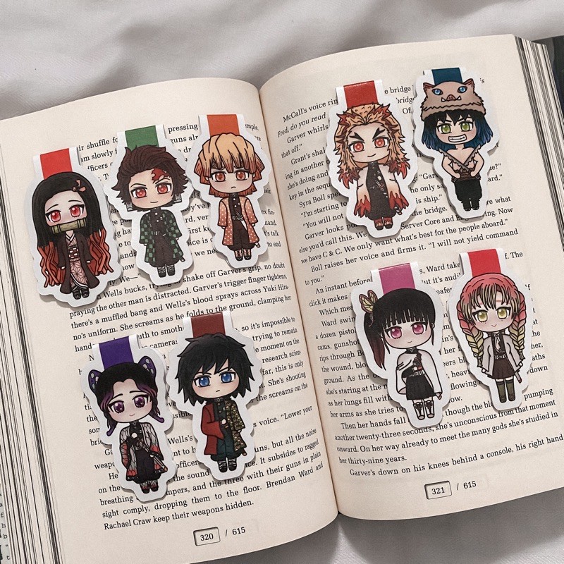 Demon Slayer Kimetsu no Yaiba Magnetic Bookmark | Shopee Malaysia