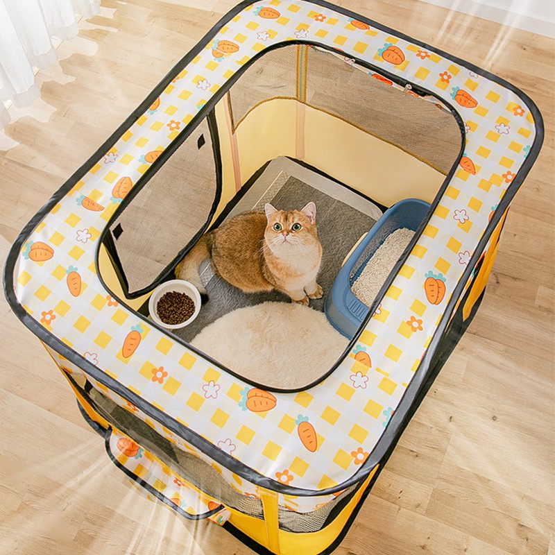 Portable Outdoor Cat Cage Houses For Foldable Indoor Cat Tent Cats ...