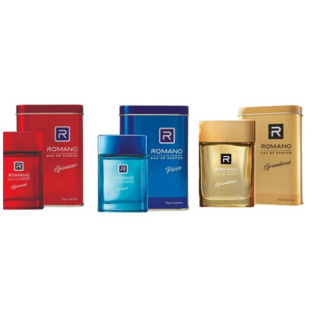 Romano EDP Perfume (Grandiose/ Picco/ Giovane) | Shopee Malaysia