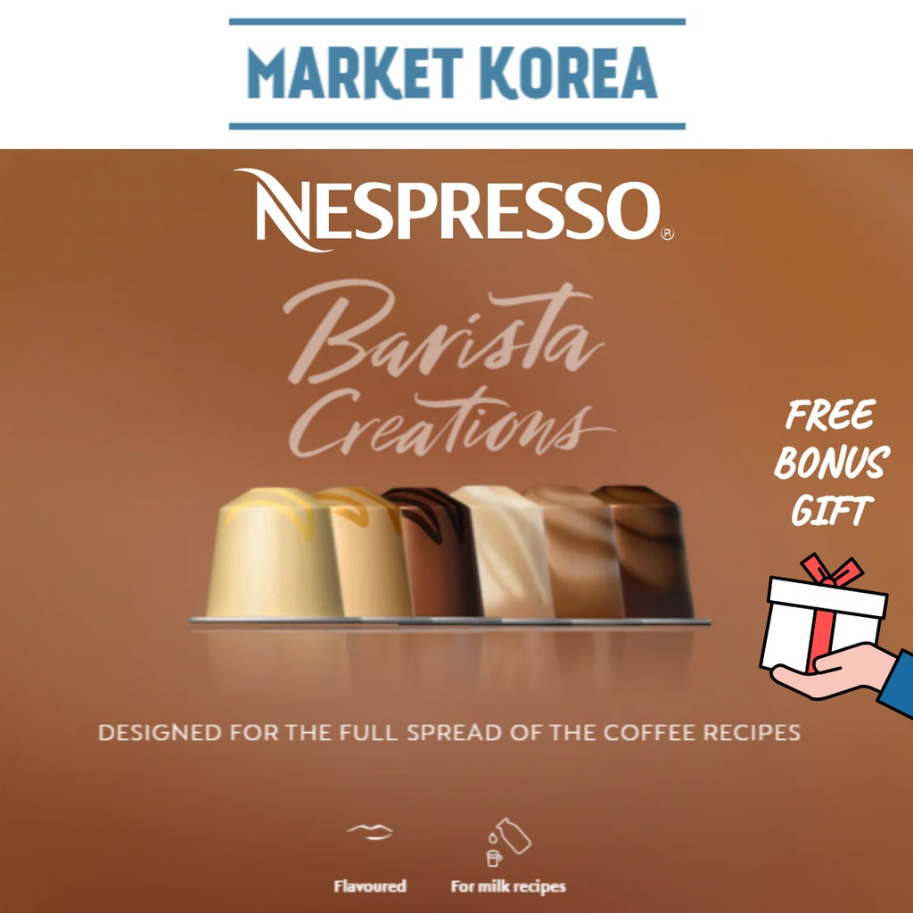 NESPRESSO Capsules Original Barista Creations Coffee Capsules (6 ...